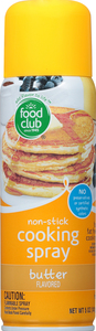 Food Club Non-Stick Butter Flavored Cooking Spray 5 oz - Food Club