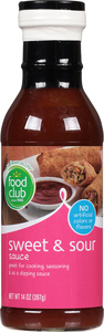 Food Club Sweet & Sour Sauce 14 oz - Food Club