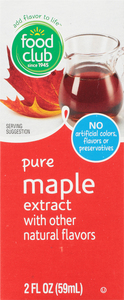Food Club Pure Maple Extract 2 fl oz - Food Club