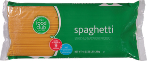 Enriched Macaroni Product Spaghetti - Food Club