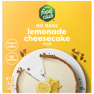 Food Club No Bake Lemonade Cheesecake Mix 5.4 oz - Food Club