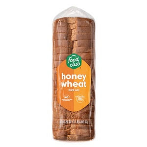 Food Club Honey Wheat Bread 20 oz - Food Club