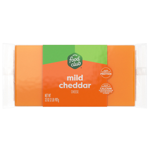 Food Club Mild Cheddar Cheese 32 oz - Food Club